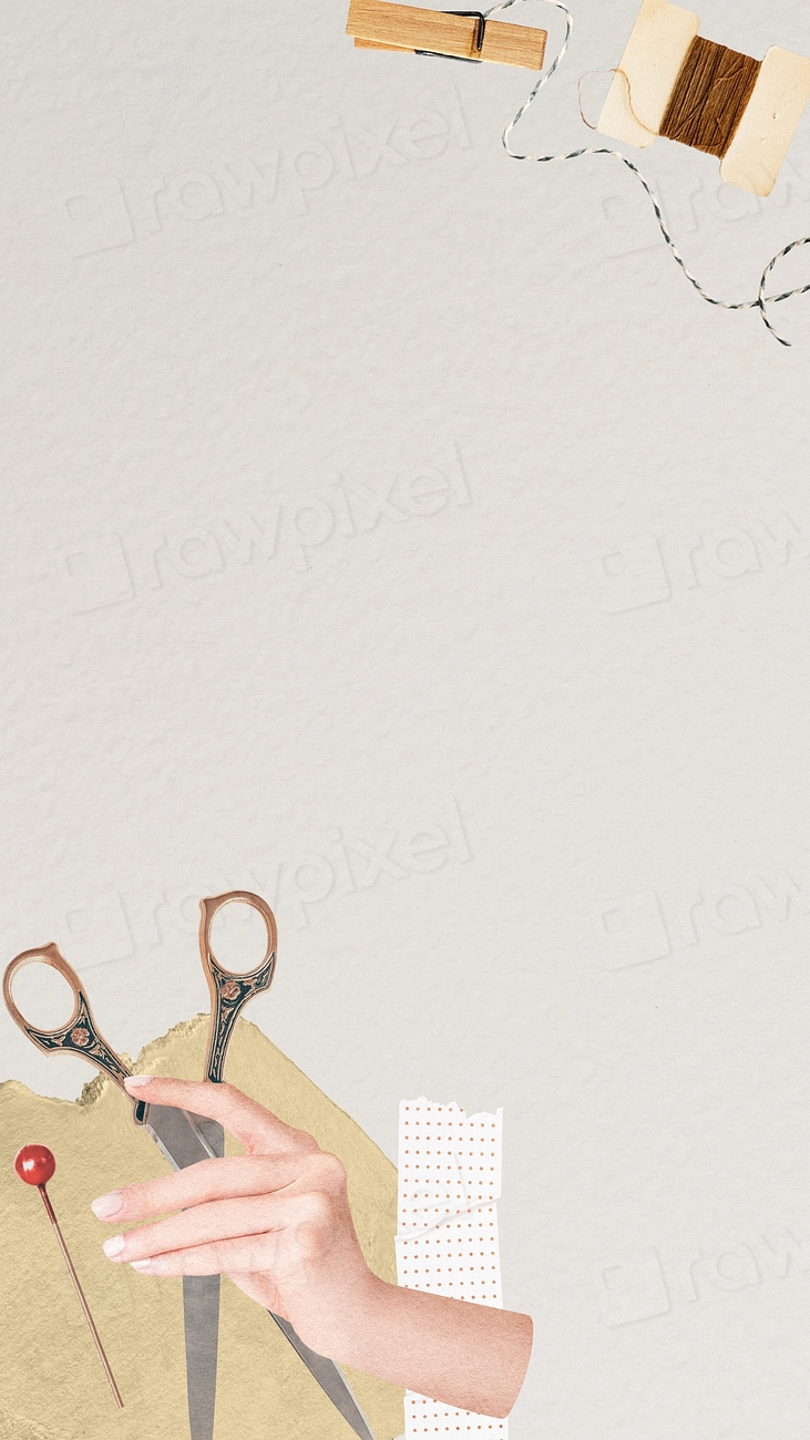 Knitting hobby border iPhone wallpaper | Premium Photo - rawpixel