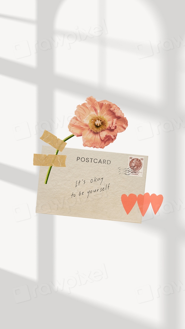 Flower post card mobile wallpaper, | Premium Photo - rawpixel