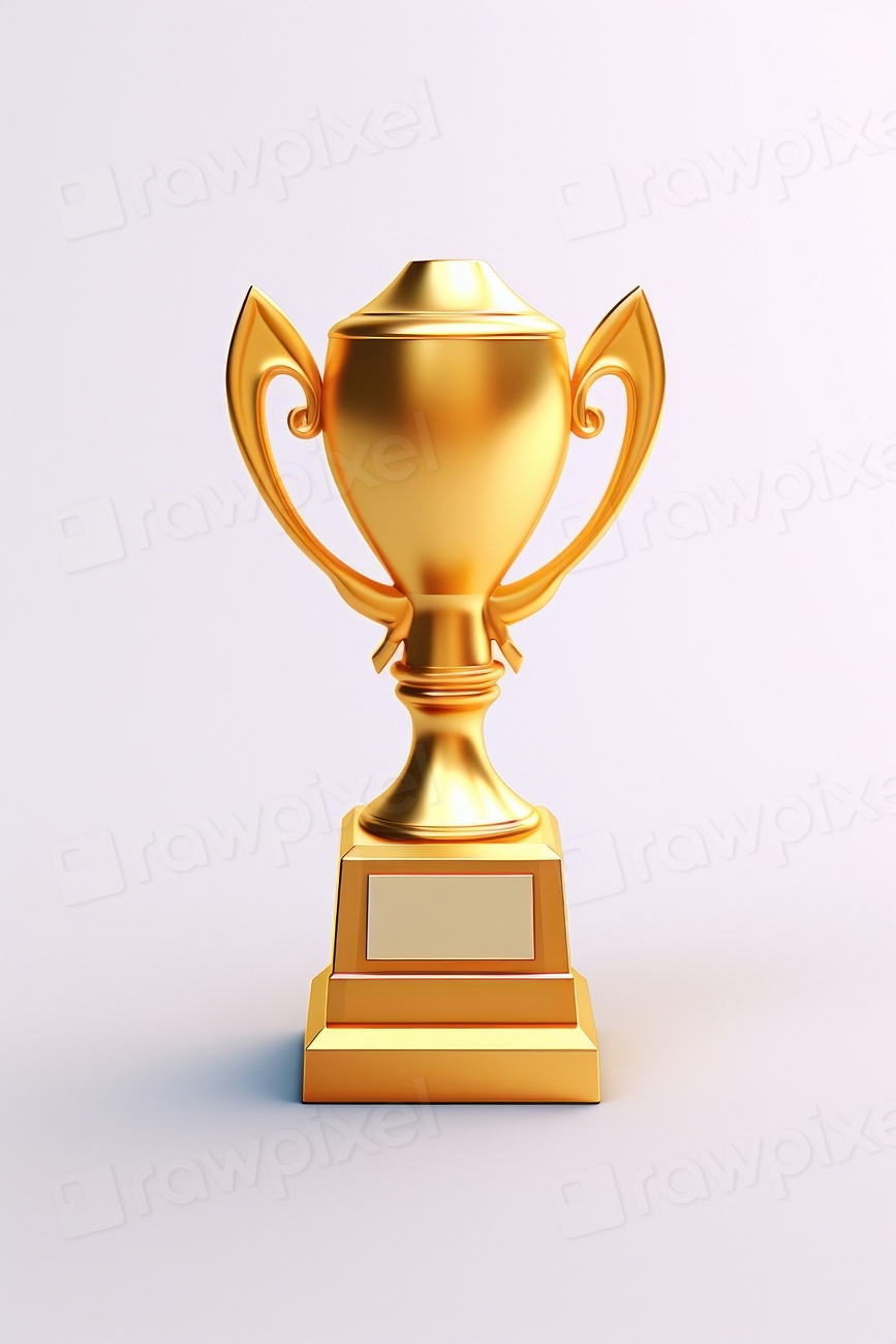 Trophy achievement success award. | Free Photo Illustration - rawpixel
