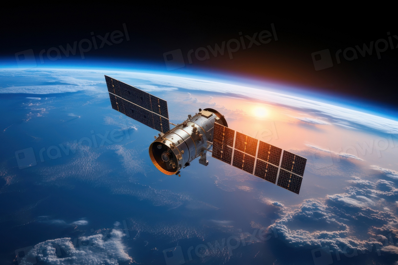 Space shuttle satellite, design resource. | Free Photo - rawpixel