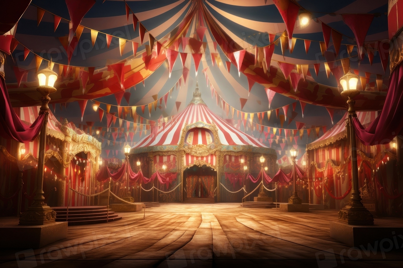 Circus architecture illuminated celebration | Premium Photo - rawpixel