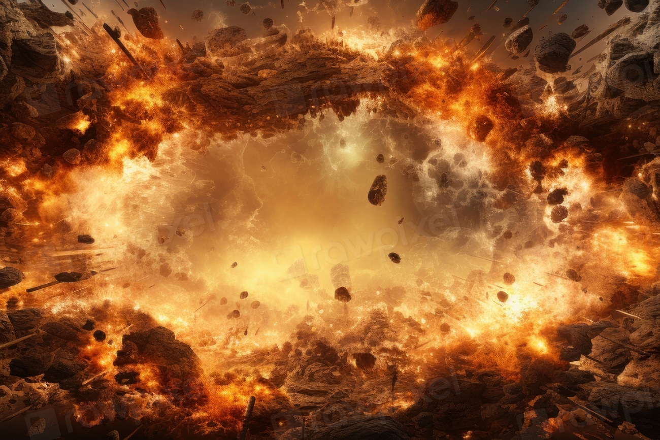 Bomb explosion effect backdrop design | Premium Photo - rawpixel