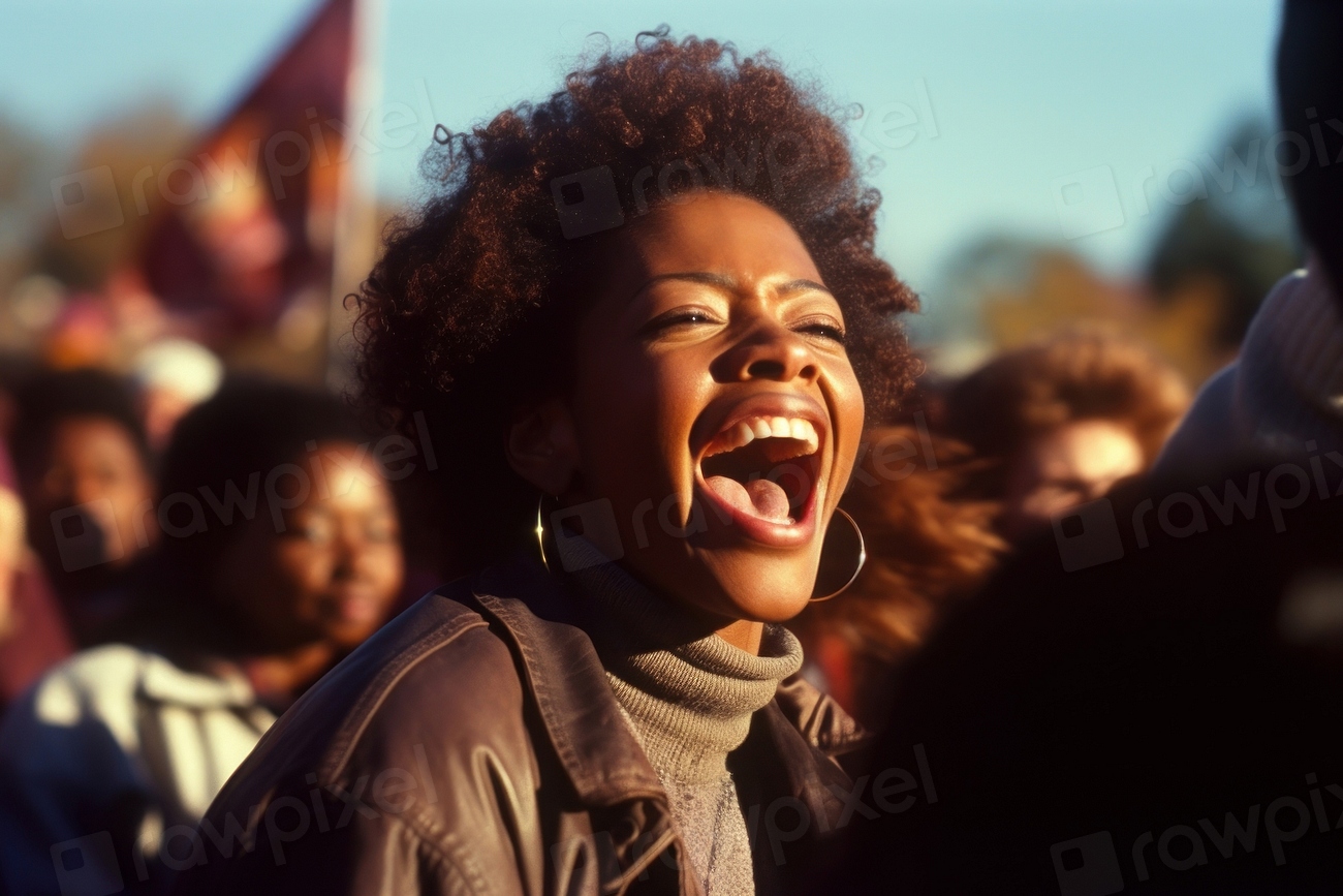 AFrican american laughing smile adult. | Premium Photo - rawpixel