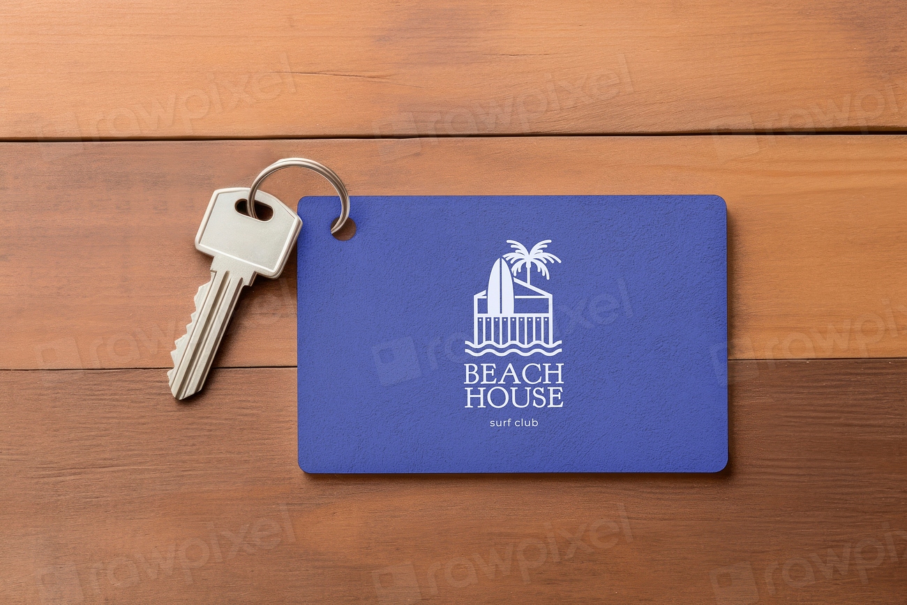 Keycard mockup, label psd | Premium PSD Mockup - rawpixel