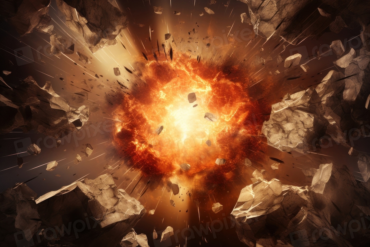 Sci-fi explosion effect backdrop | Premium Photo - rawpixel