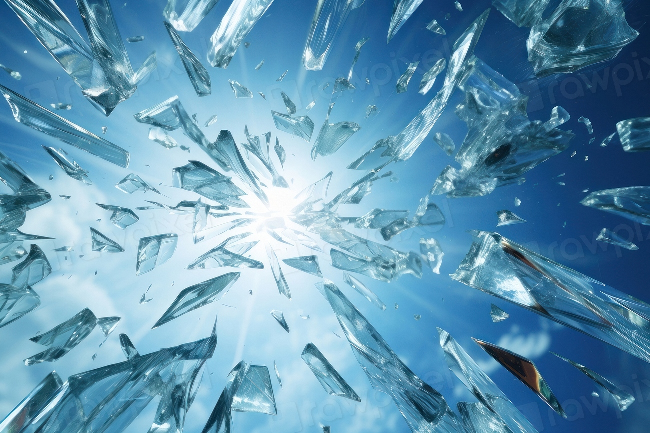 Crystal shards effect background | Premium Photo - rawpixel