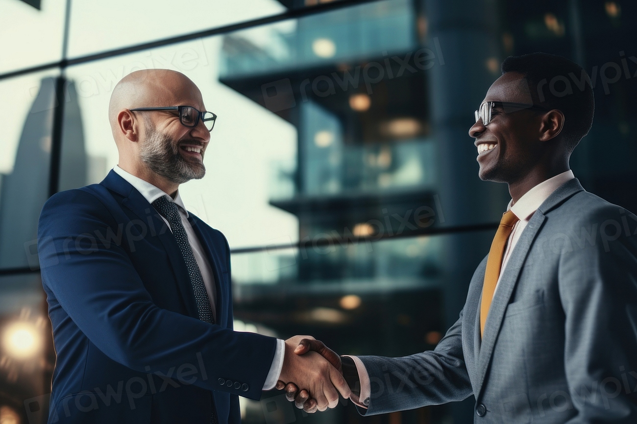Real estate handshake adult togetherness. | Premium Photo - rawpixel