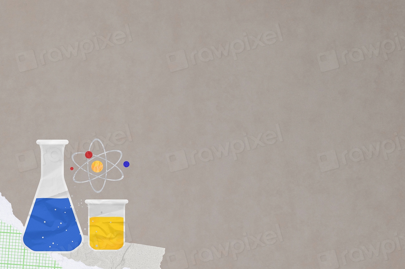 Science experiment border background, paper | Free Photo Illustration ...