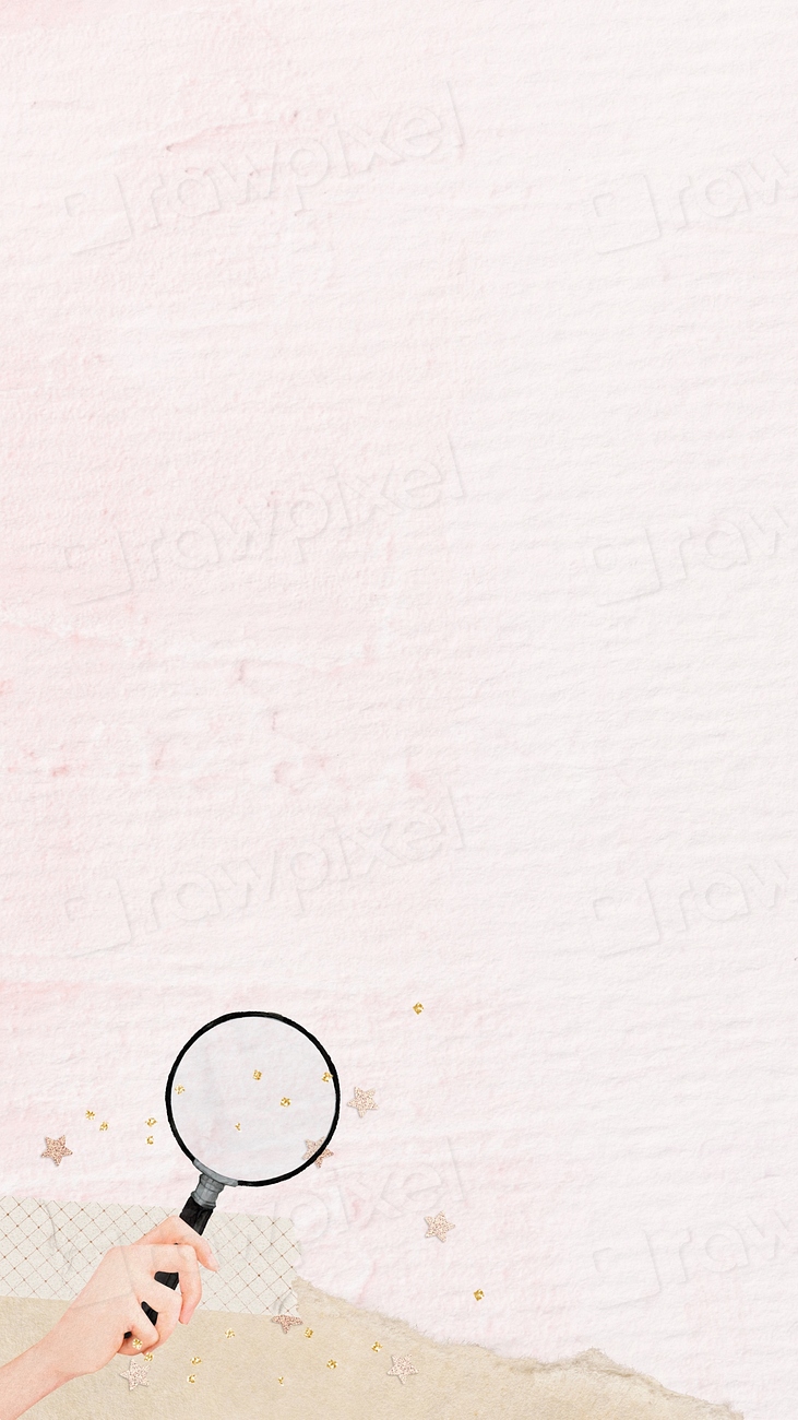 Magnifying Glass Border Iphone Wallpaper Free Photo Illustration Rawpixel