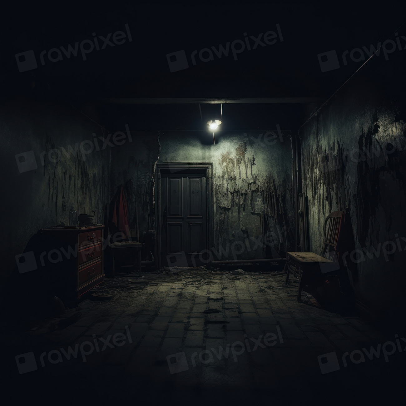 Old room horror light night | Premium Photo - rawpixel