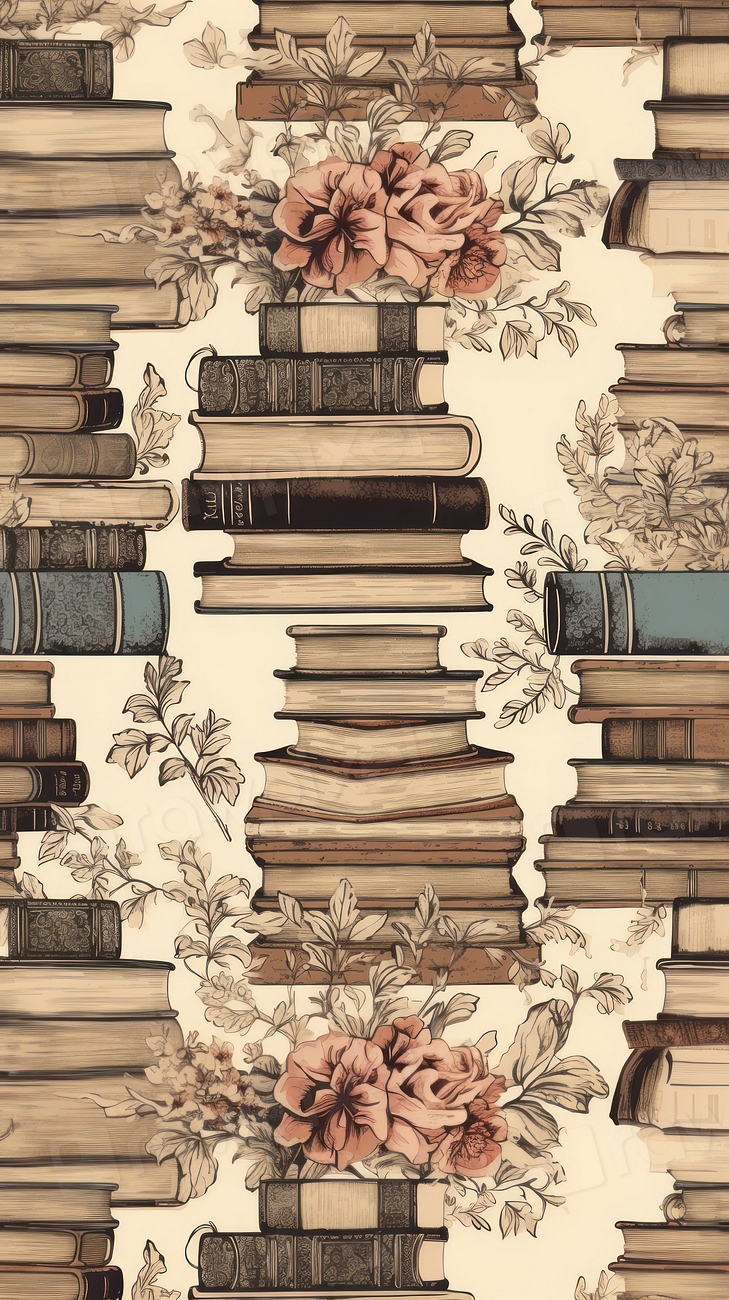 Brown vintage book pattern publication | Premium Photo Illustration ...