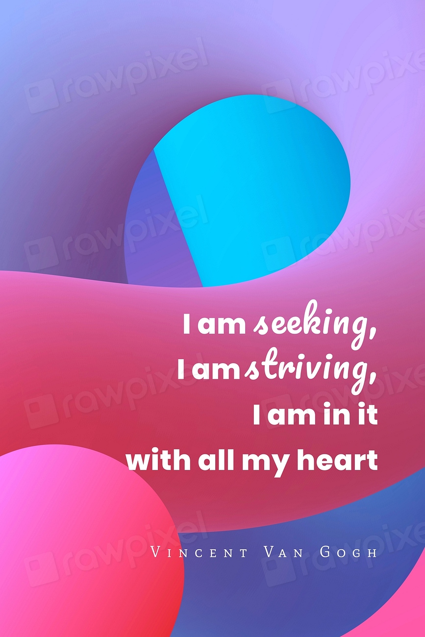 3D fluid quote template | Free Photo - rawpixel