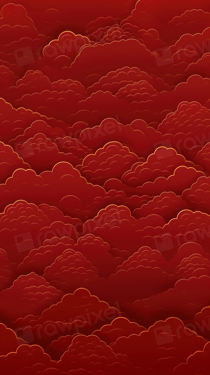 Cloud gold red backgrounds pattern | Free Photo Illustration - rawpixel
