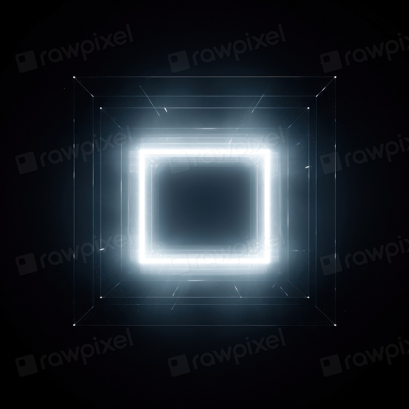 Square shape light backgrounds technology. | Free Photo Illustration ...
