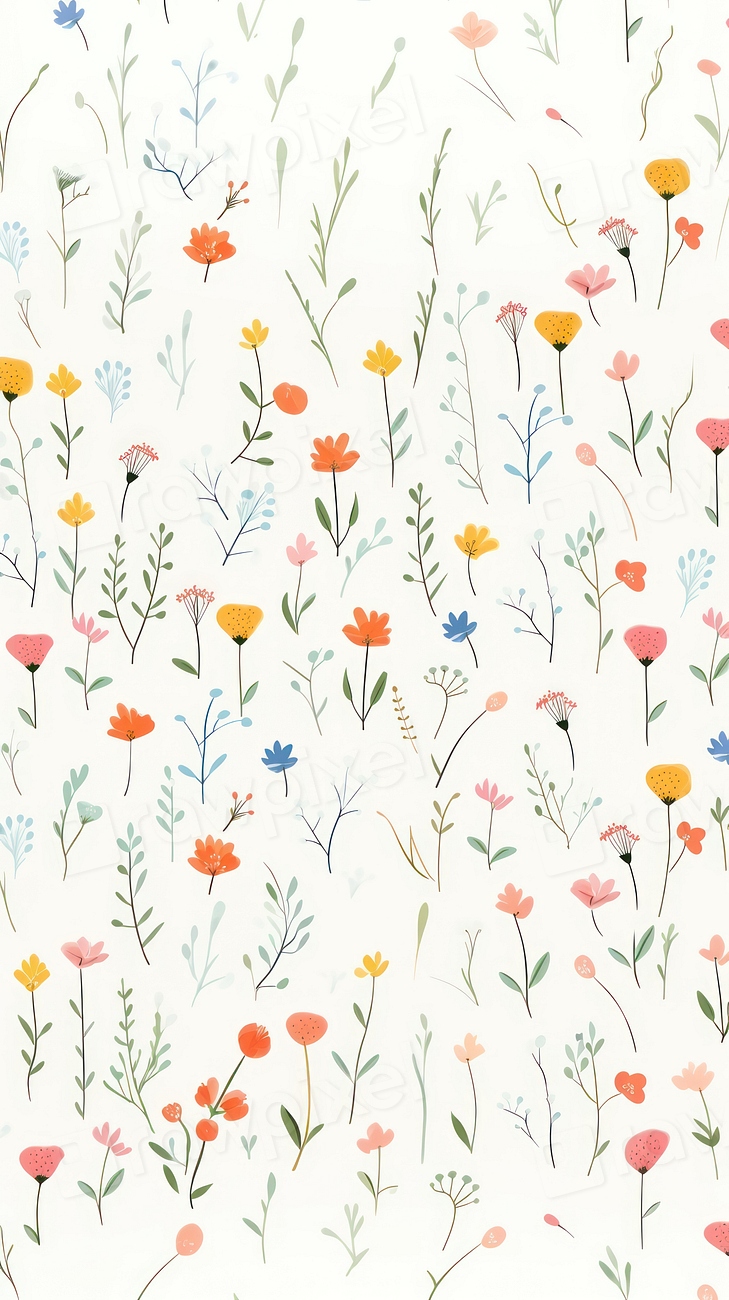 Cute background pattern flower backgrounds. | Free Photo Illustration ...