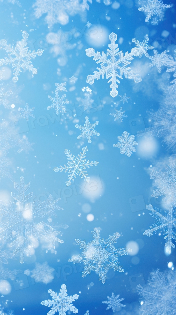 Snowflake background backgrounds celebration decoration. | Premium ...