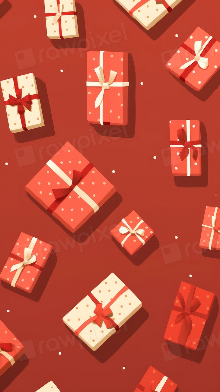 Stacked gift boxes backgrounds christmas | Premium Photo Illustration ...