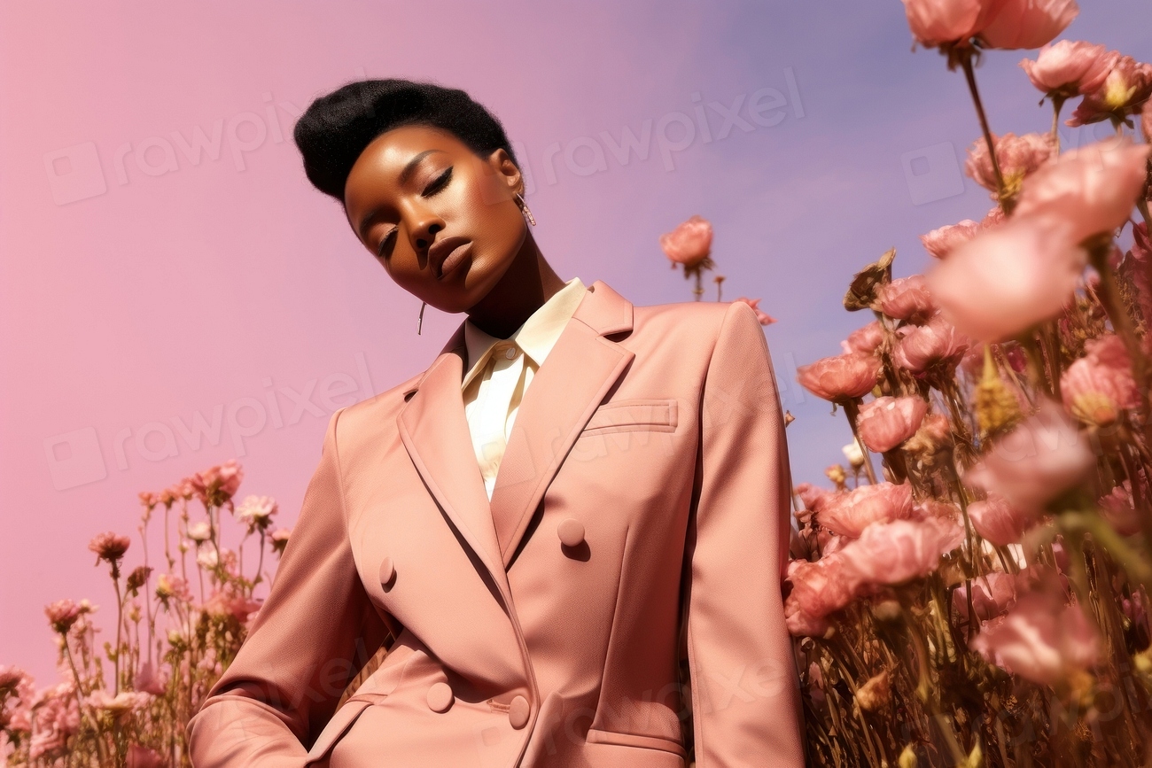 Fashionable Half African American Black | Free Photo - rawpixel