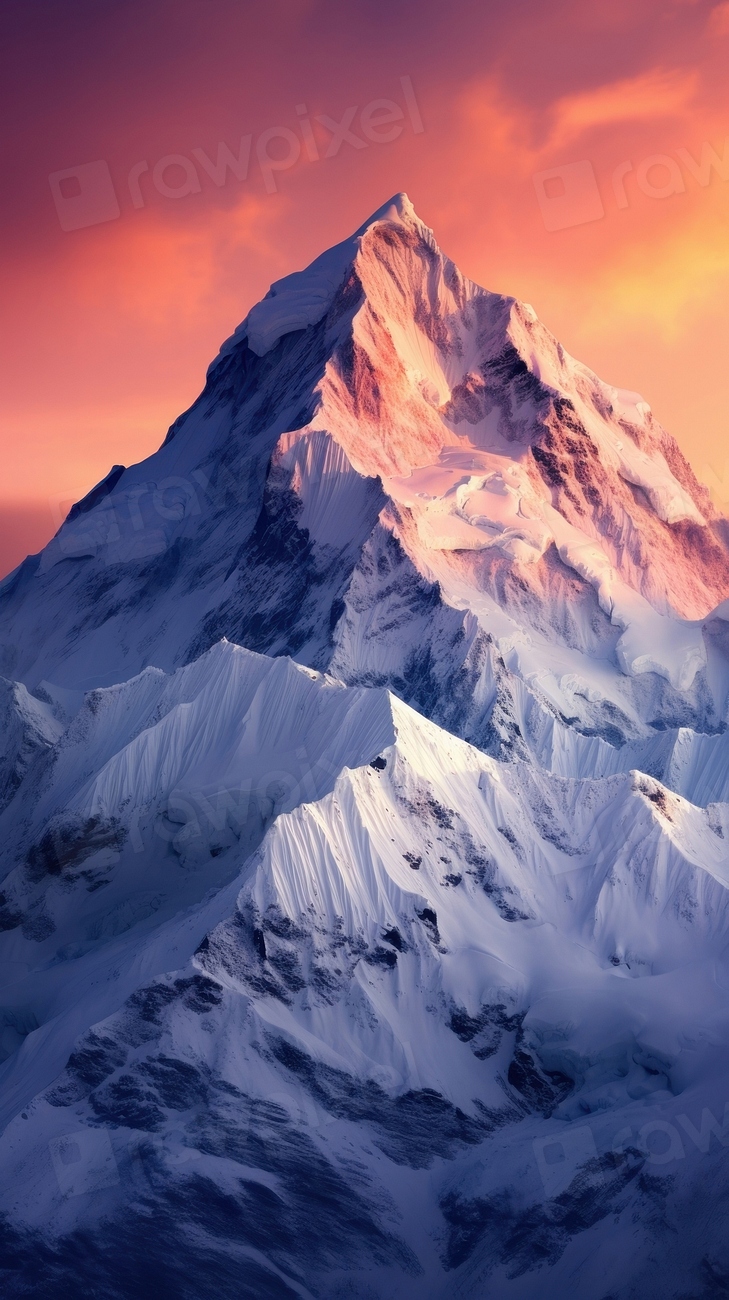 Mountain nature outdoors snow. AI | Premium Photo - rawpixel