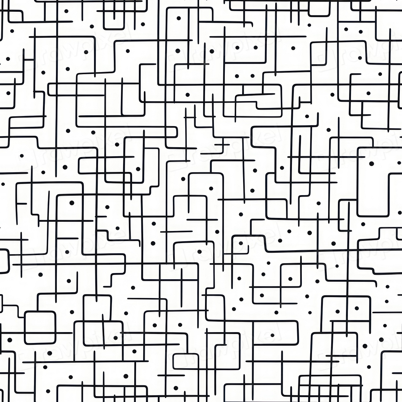 Doodle grid pattern backgrounds technology | Premium Photo Illustration ...