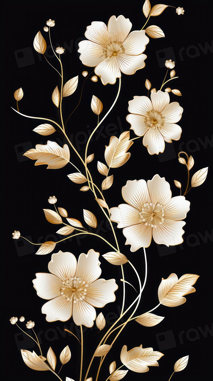 Flower pattern plant inflorescence creativity | Free Photo Illustration ...