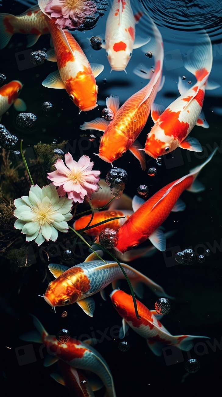 Pond fish nature outdoors animal | Premium Photo - rawpixel
