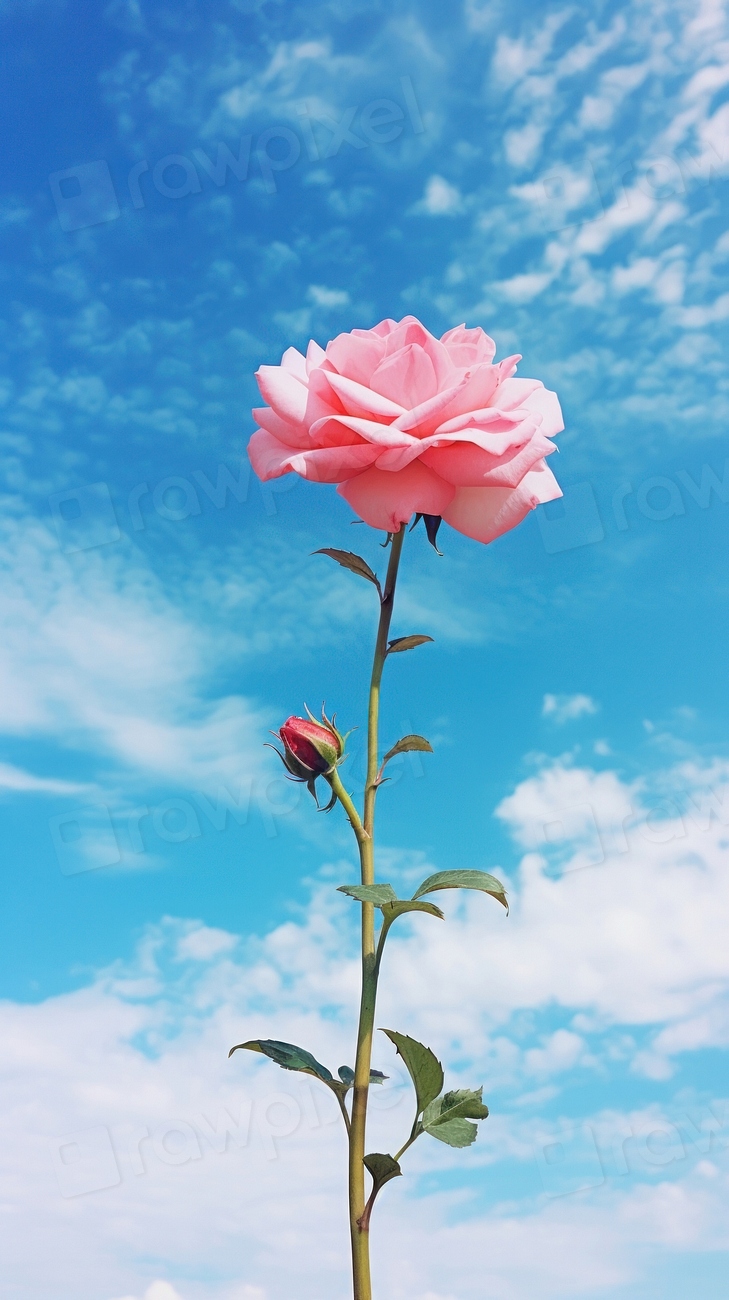 Flower sky outdoors blossom nature | Free Photo - rawpixel