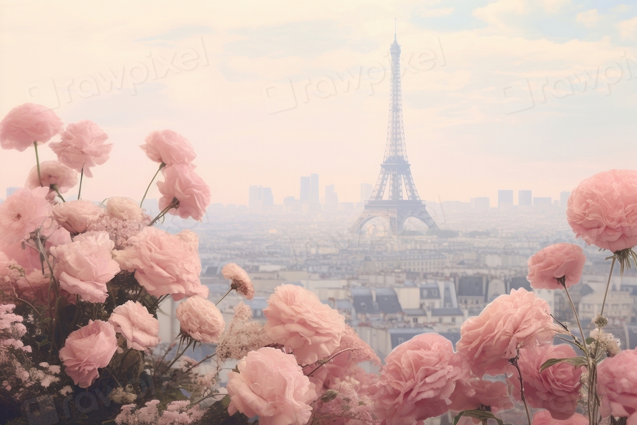 Paris and flowers architecture cityscape | Premium Photo - rawpixel