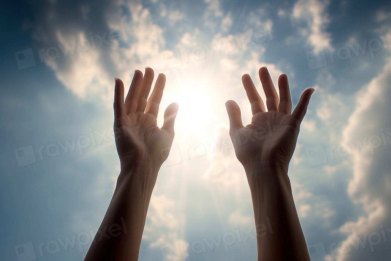 Hands reaching sky hand sunlight | Premium Photo - rawpixel