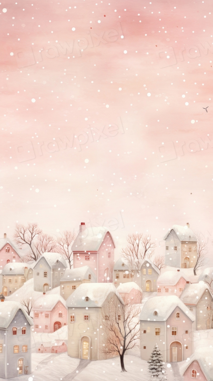 Christmas houses snow architecture backgrounds. | Free Photo ...