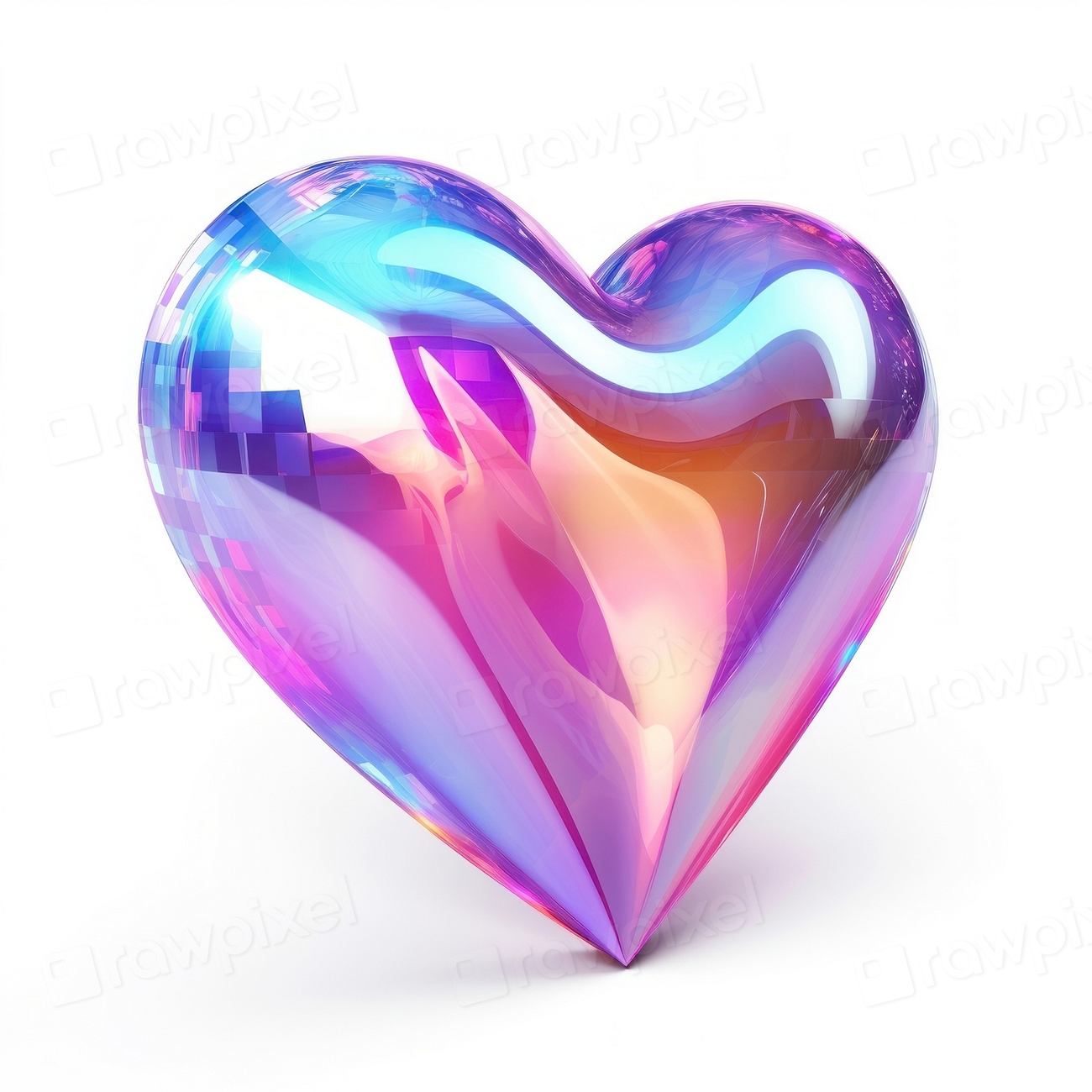 Heart white background accessories creativity. | Free Photo ...