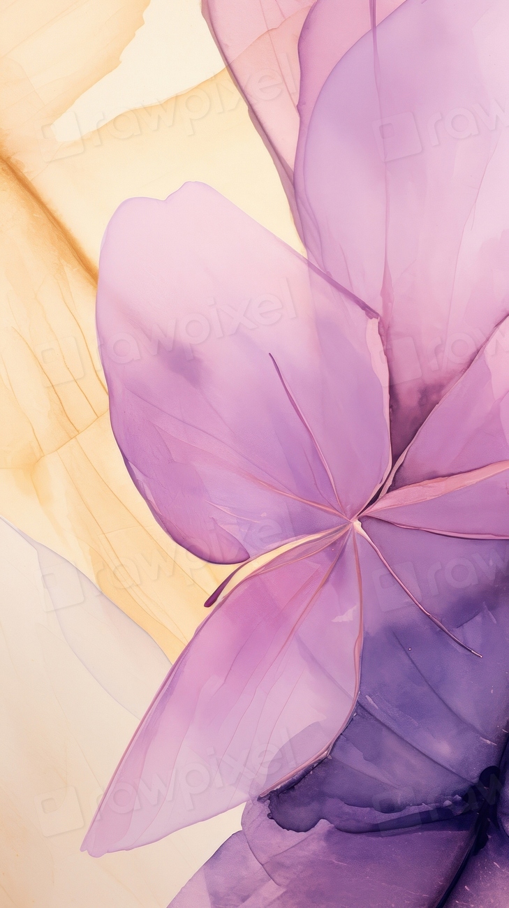 Purple abstract flower petal. AI | Premium Photo Illustration - rawpixel