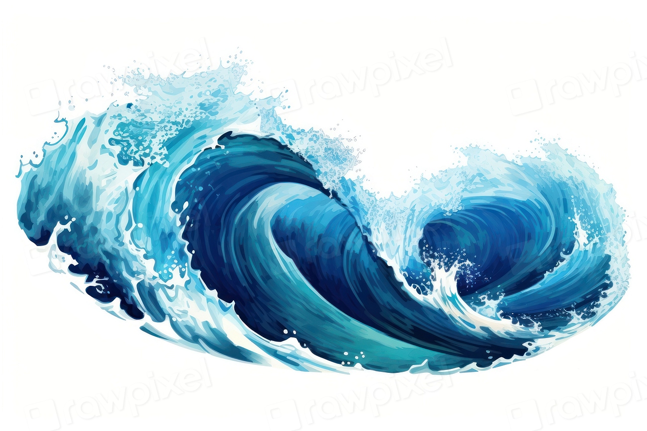 Nature sports ocean wave. AI | Free Photo Illustration - rawpixel