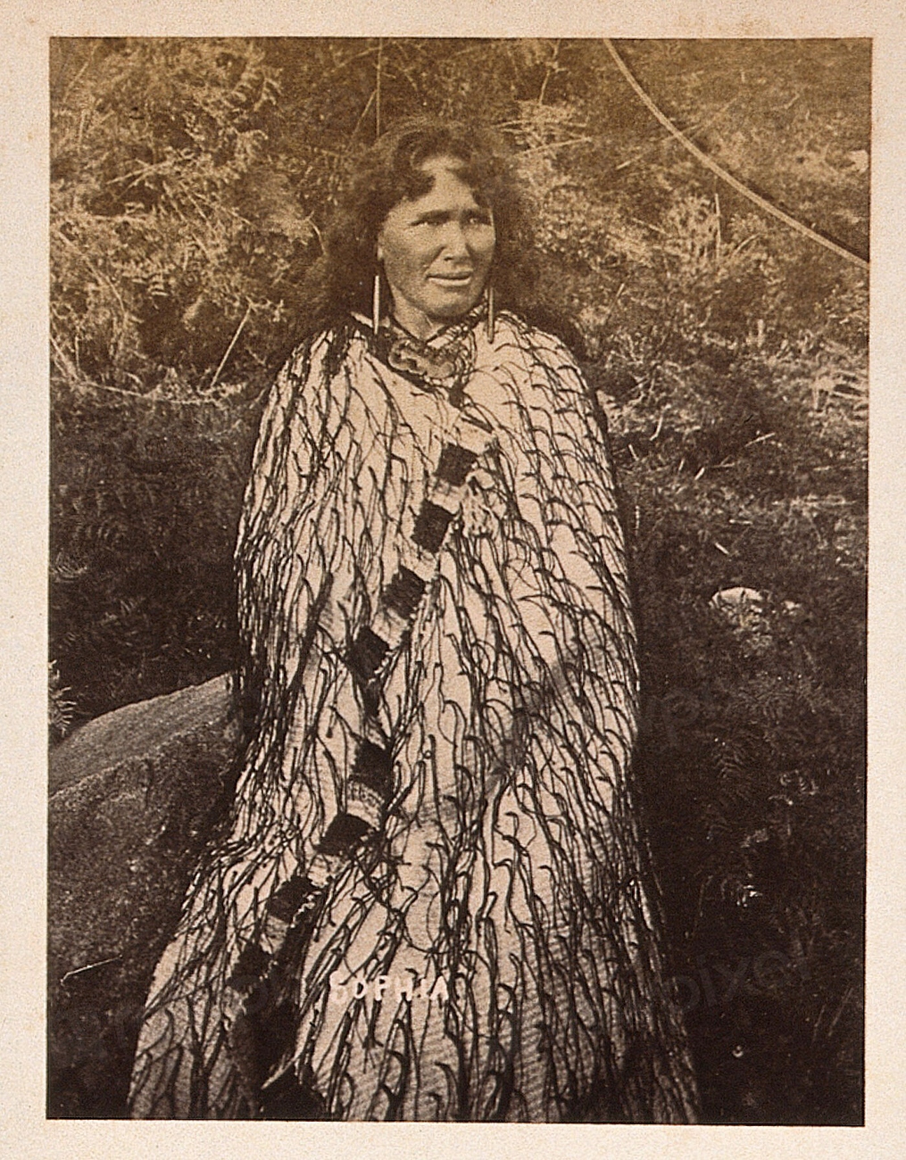 New Zealand: Maori woman. Albumen | Free Photo Illustration - rawpixel