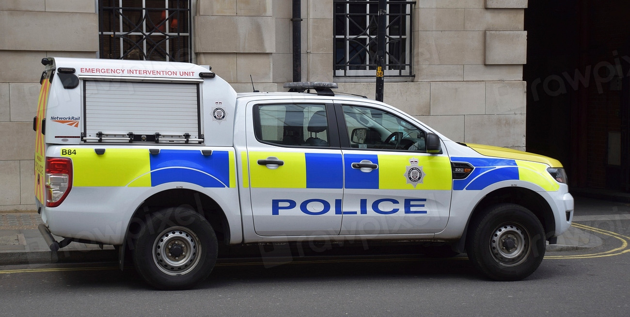 Police car. Free public domain | Free Photo - rawpixel