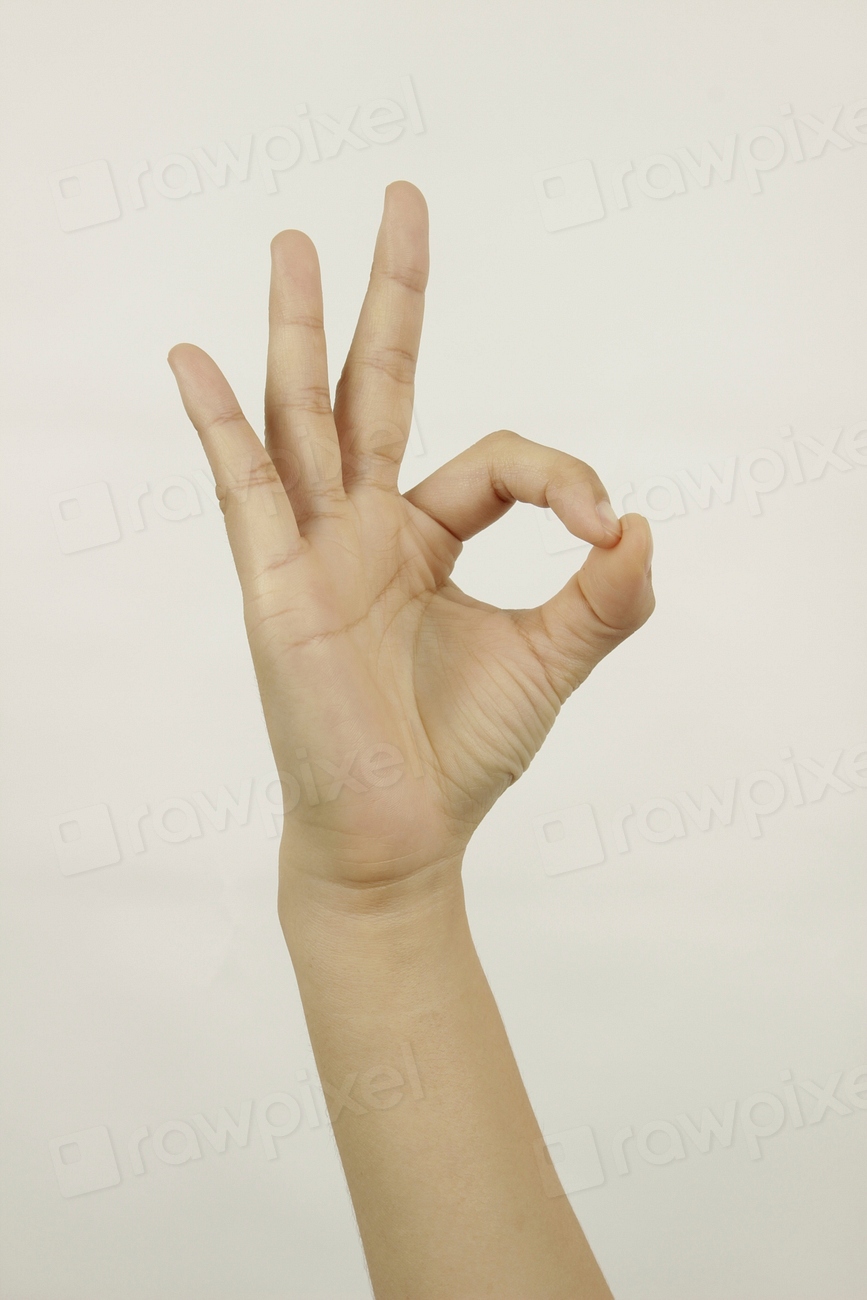 Free OK hand gesture image, | Free Photo - rawpixel