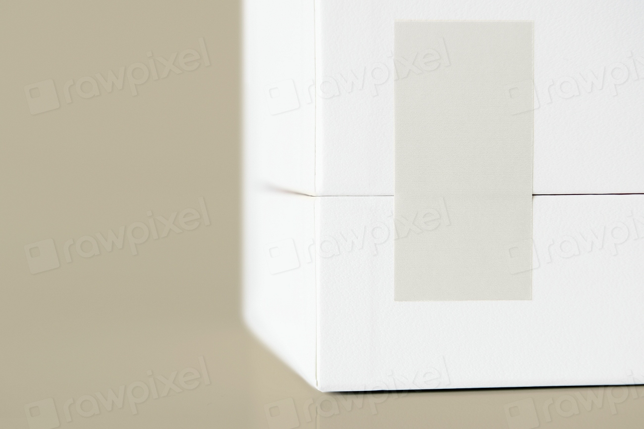 Parcel seal sticker, product packaging | Free Photo - rawpixel