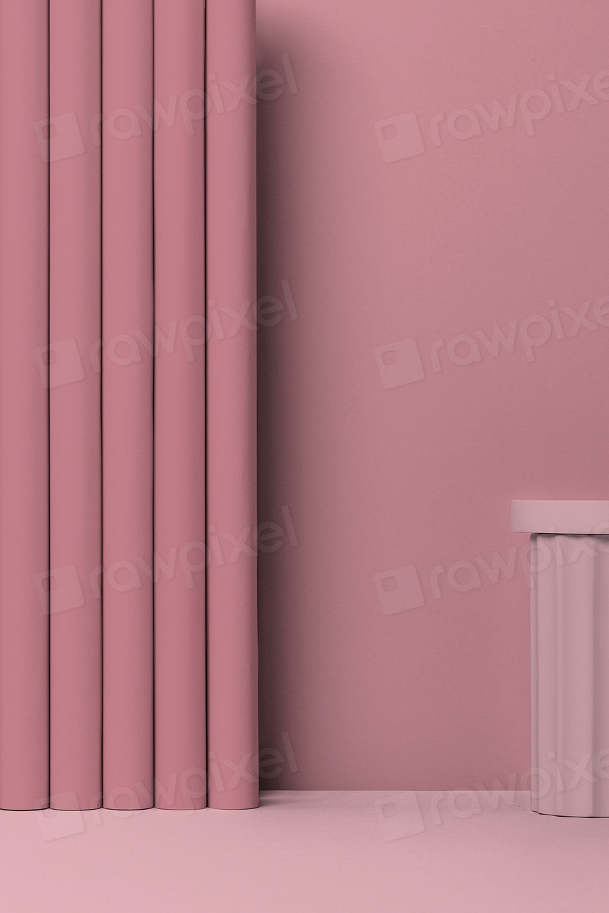 Pink product backdrop mockup, pop | Premium PSD Mockup - rawpixel
