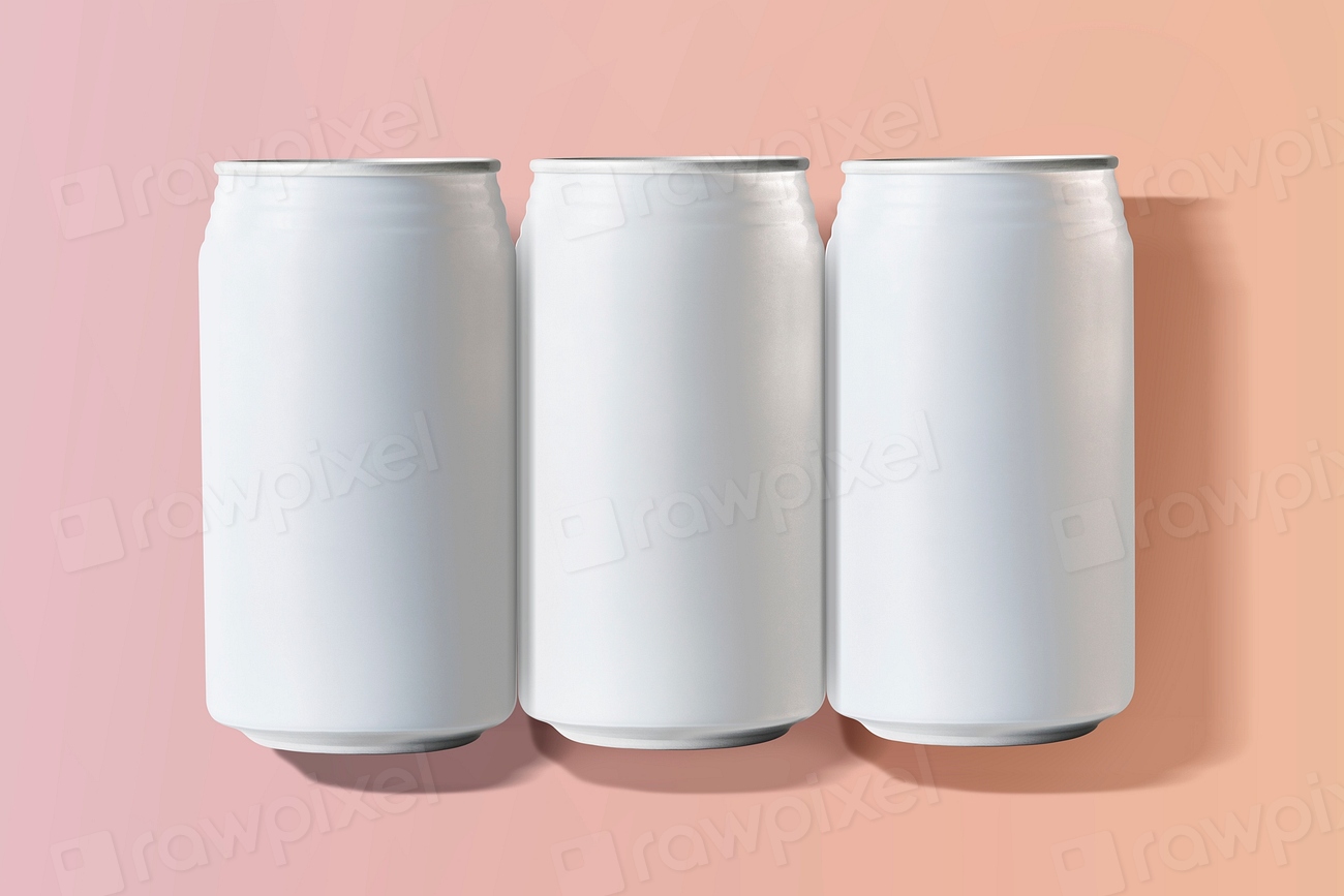 Blank soda cans, pink aesthetic | Free Photo - rawpixel