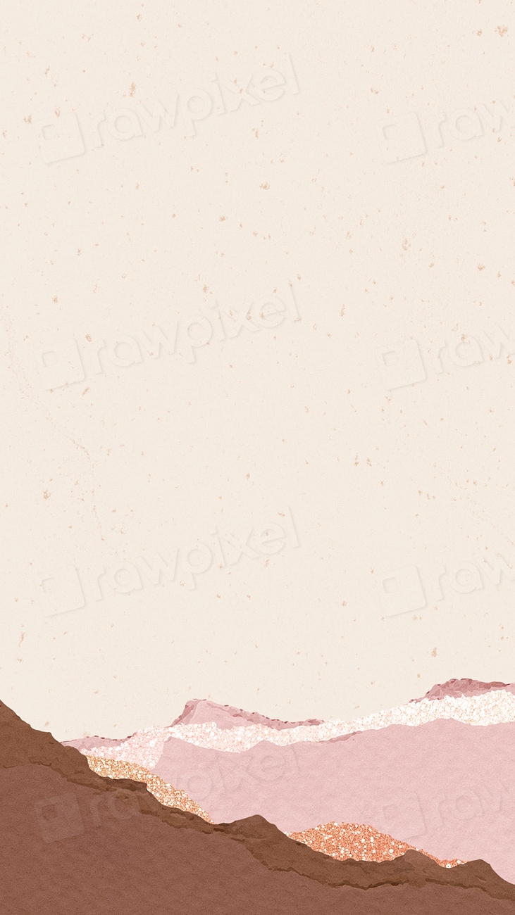 Beige aesthetic border phone wallpaper, | Free Photo - rawpixel