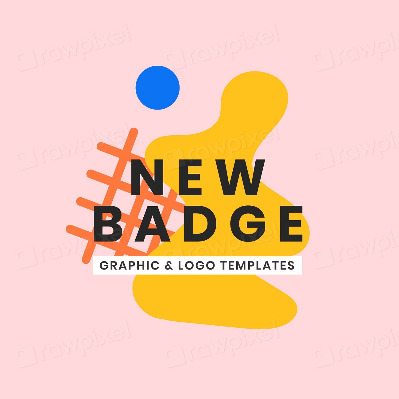 Creative pink logo template, abstract | Premium Vector Template - rawpixel