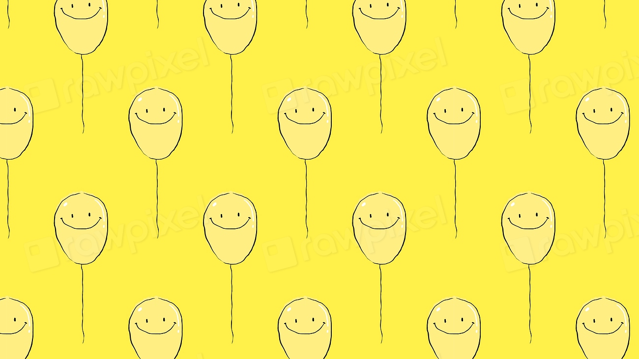 Cute yellow desktop wallpaper background, | Premium Photo - rawpixel