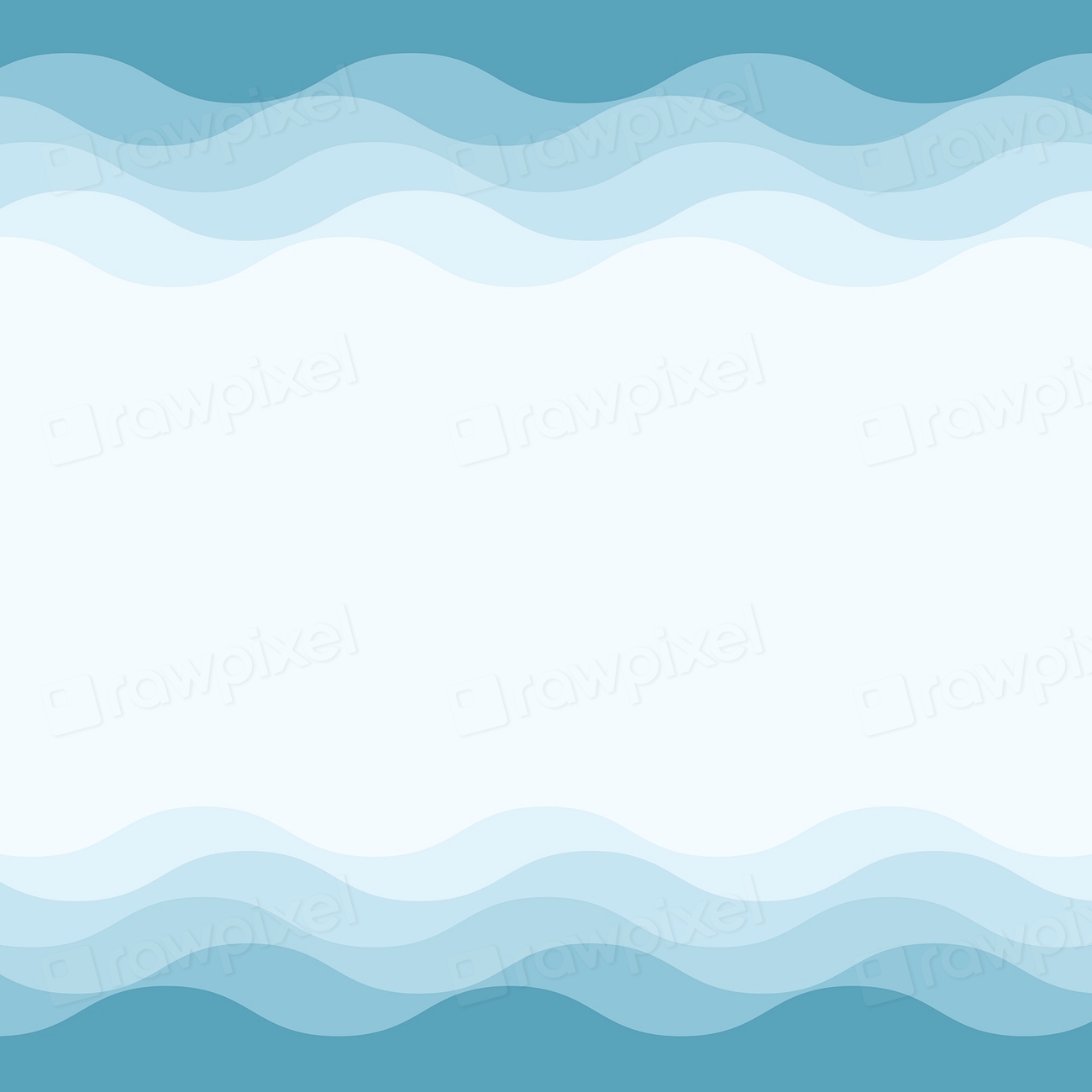 Wavy border frame background blue | Free Photo - rawpixel