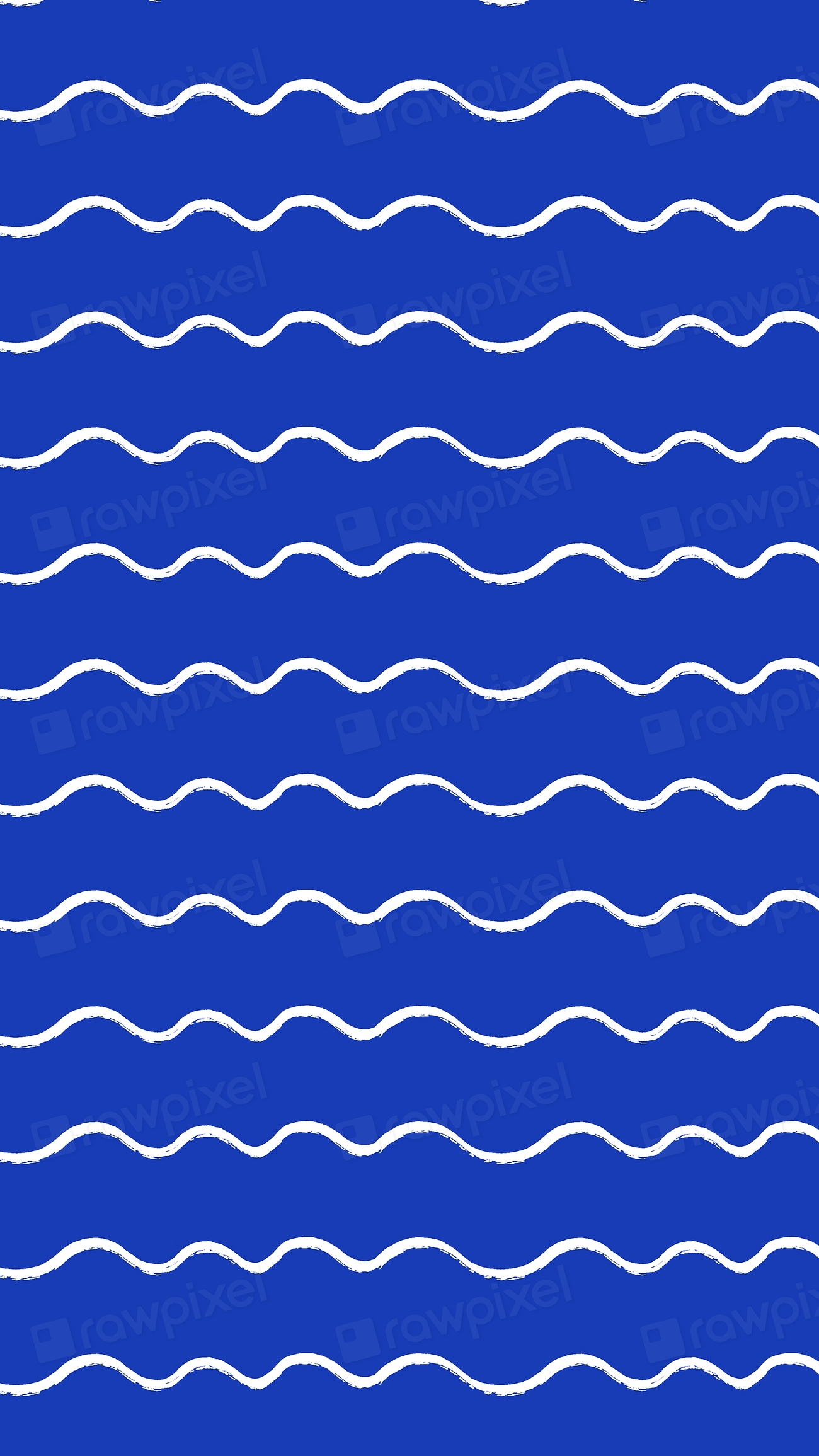 Blue iPhone wallpaper cute pattern | Free Photo - rawpixel