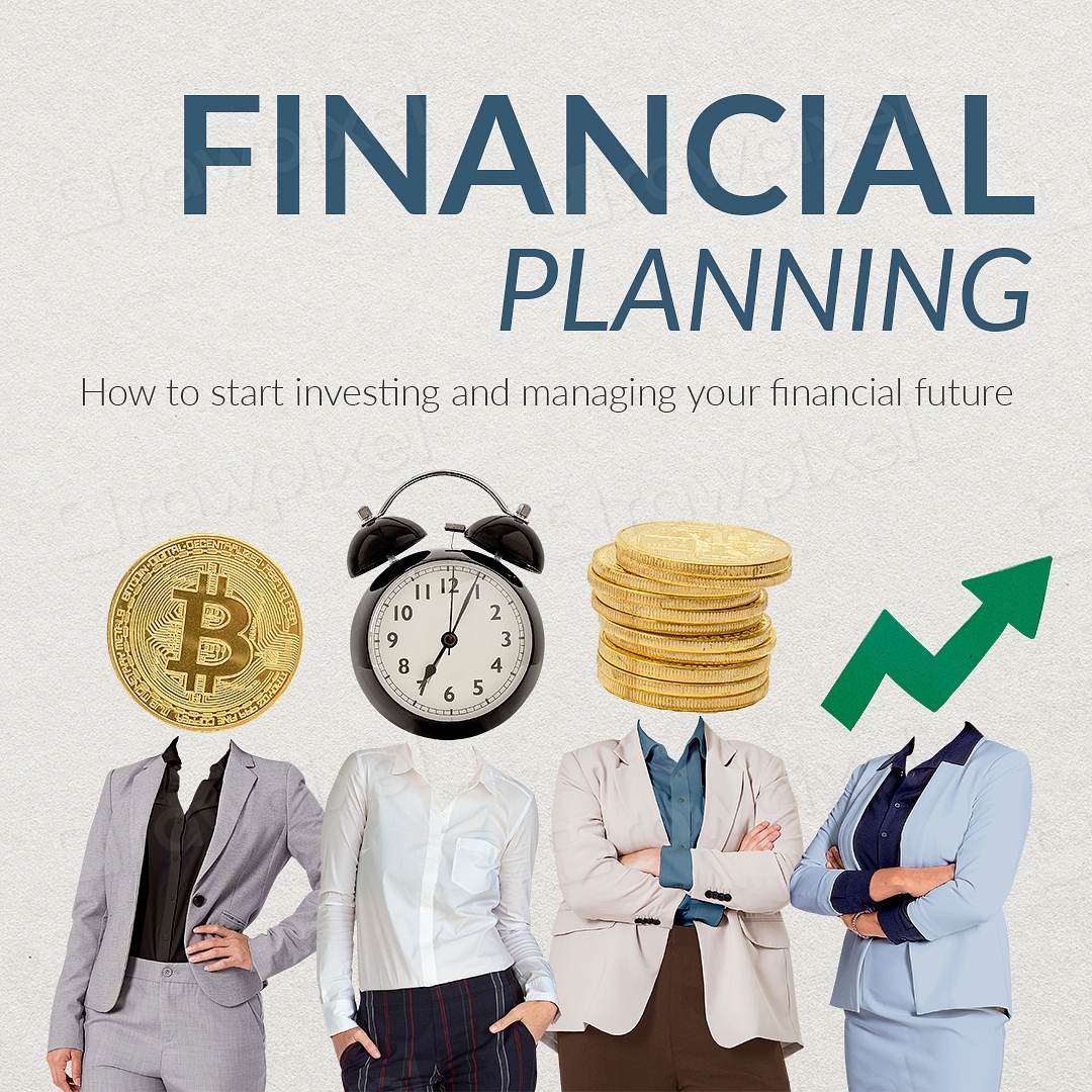 Financial planning Instagram post template, | Premium PSD Template ...