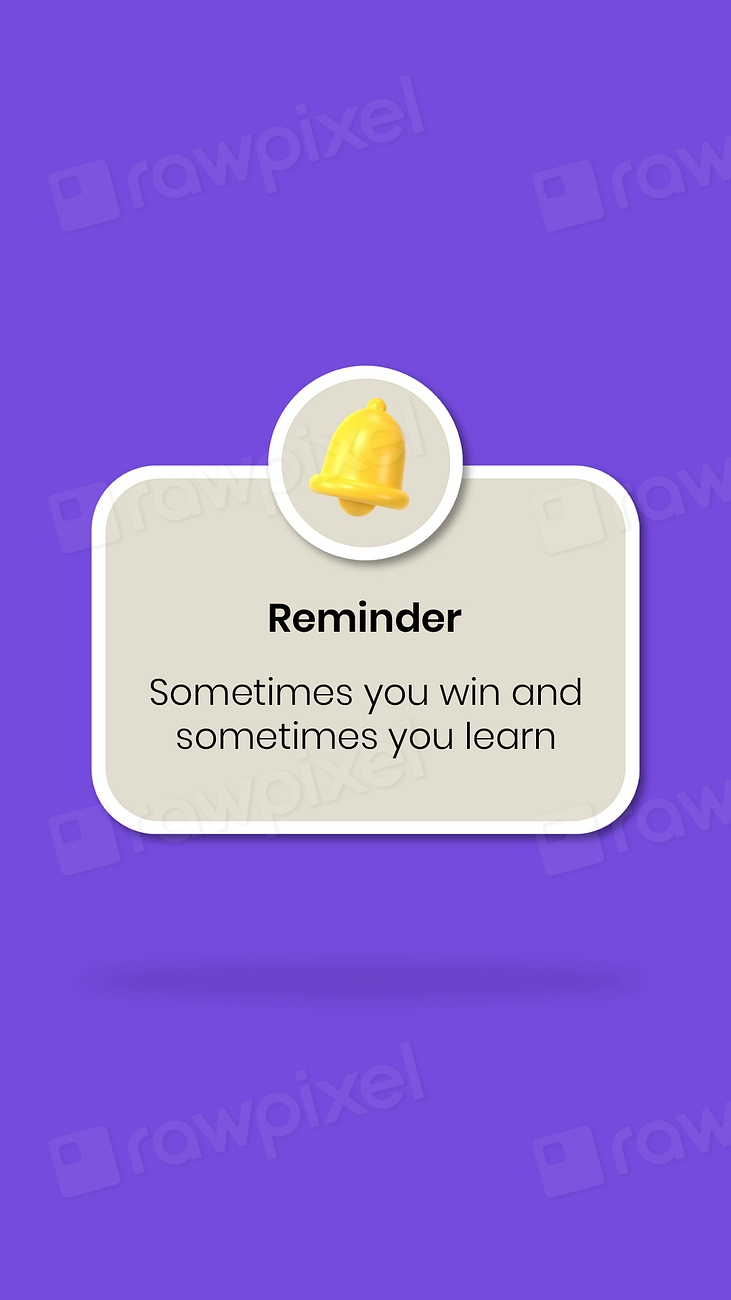 Reminder Instagram story template, notification | Premium PSD Template ...