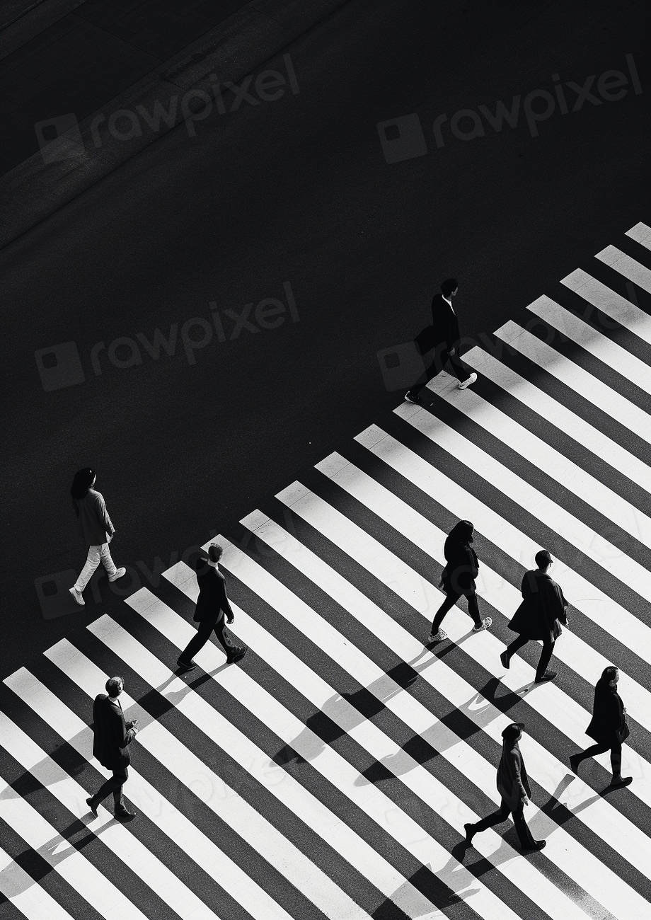Walking crossing street motion | Premium Photo - rawpixel