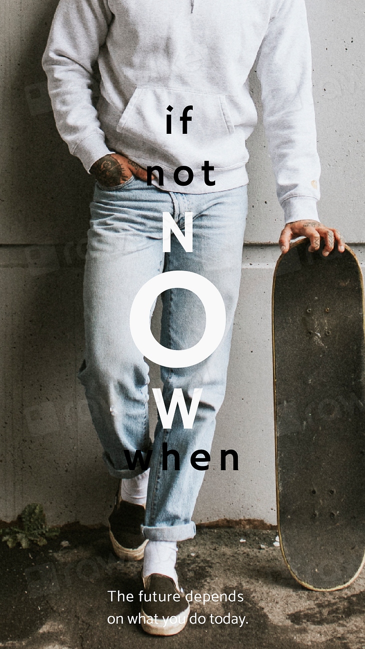 Inspirational quote template psd on men’s | Premium PSD Template - rawpixel