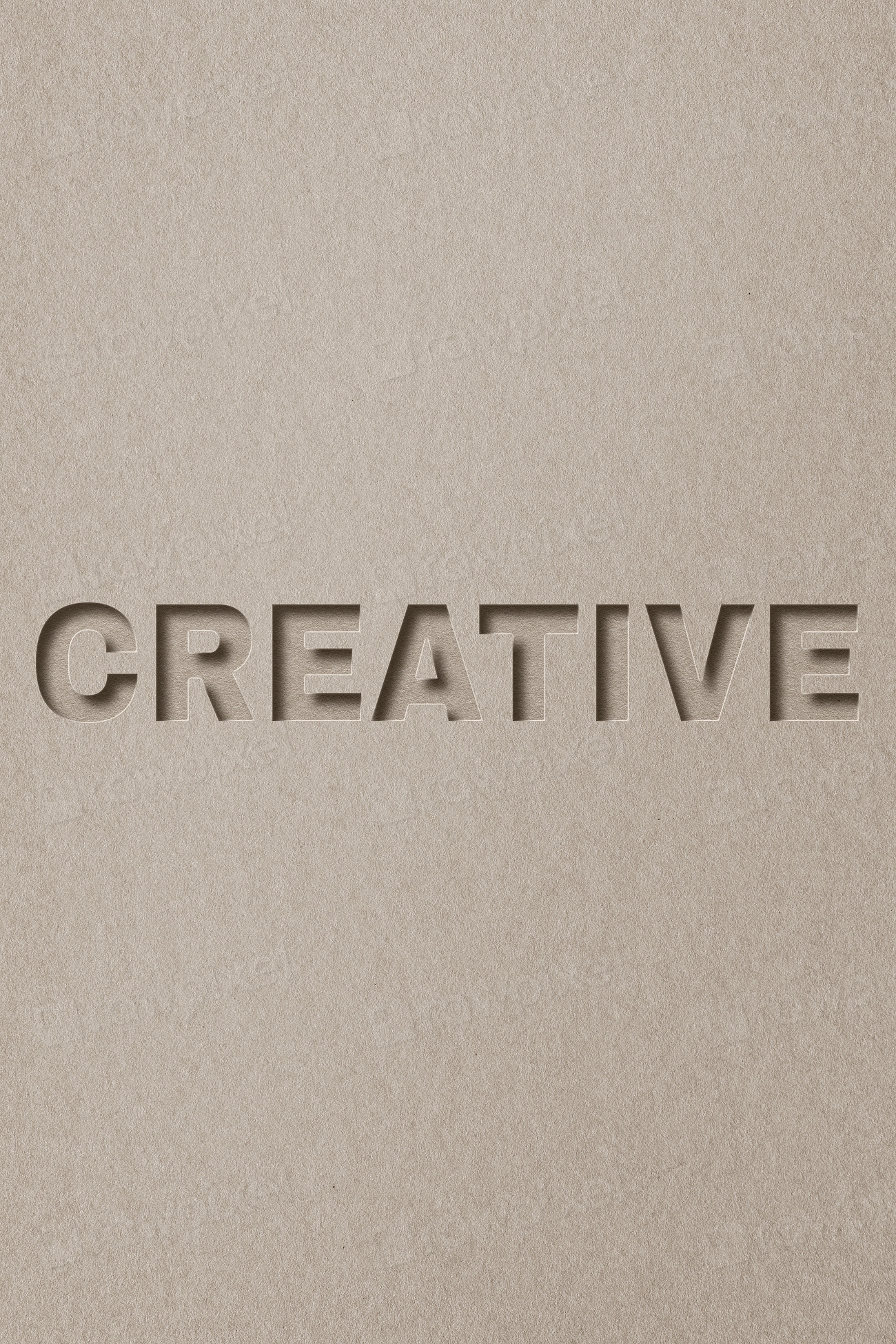 Creative word paper cut font | Free Photo - rawpixel