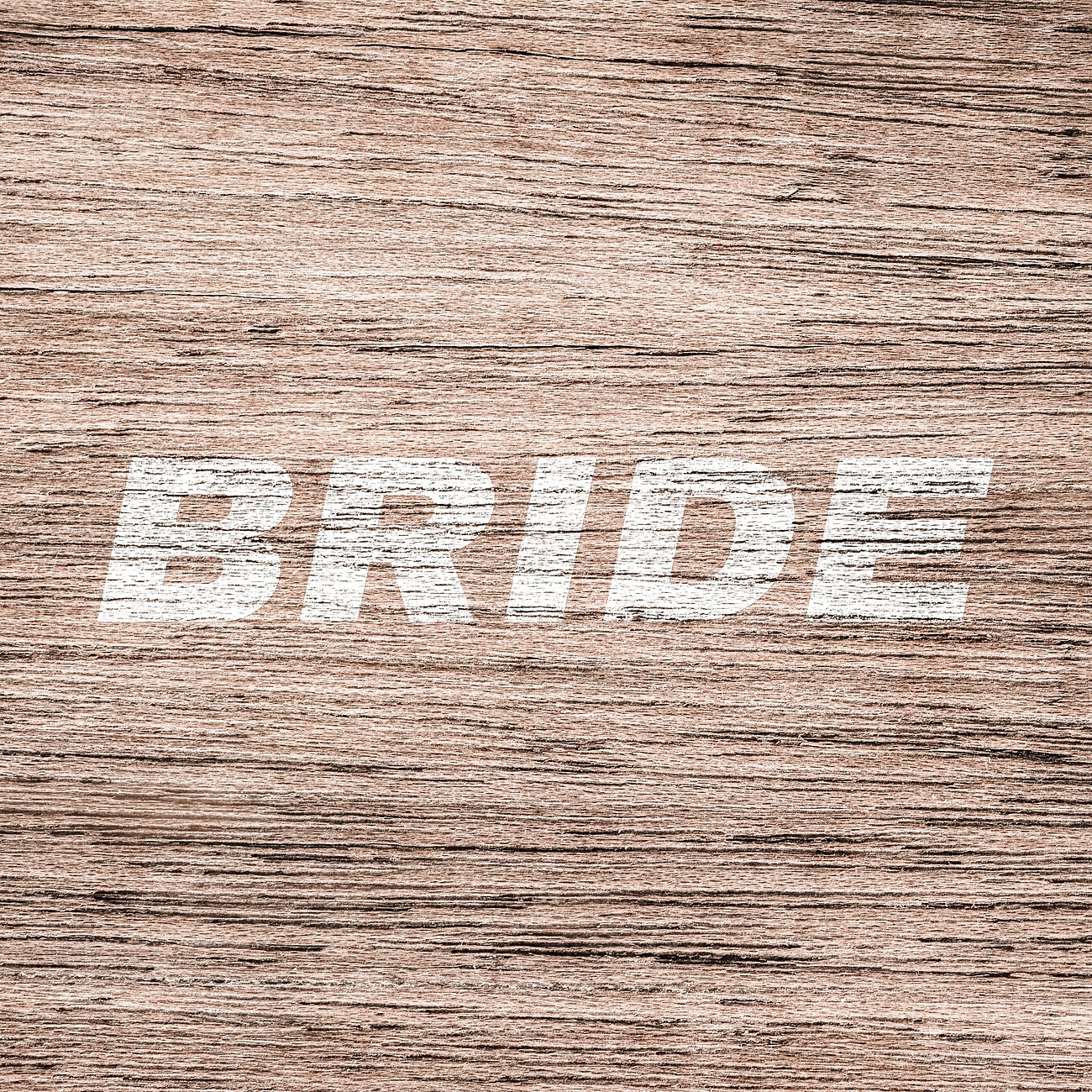 Bride text typography light wood | Free Photo - rawpixel